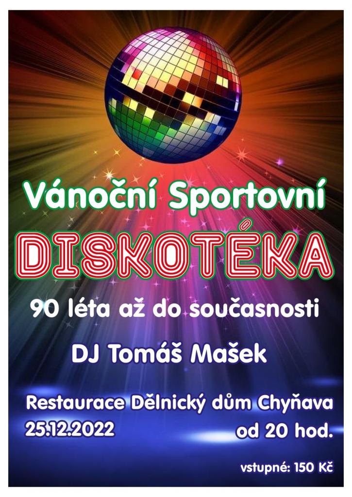 Vánoční diskotéka - Oficiální stránka obce Chyňava